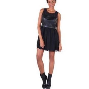 Jessica Simpson | Dresses | 3 In Jessica Simpson Black Sheer Leather ...